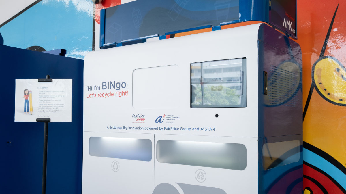 Launch pilot for Smart Bins to encourage households to recycle more